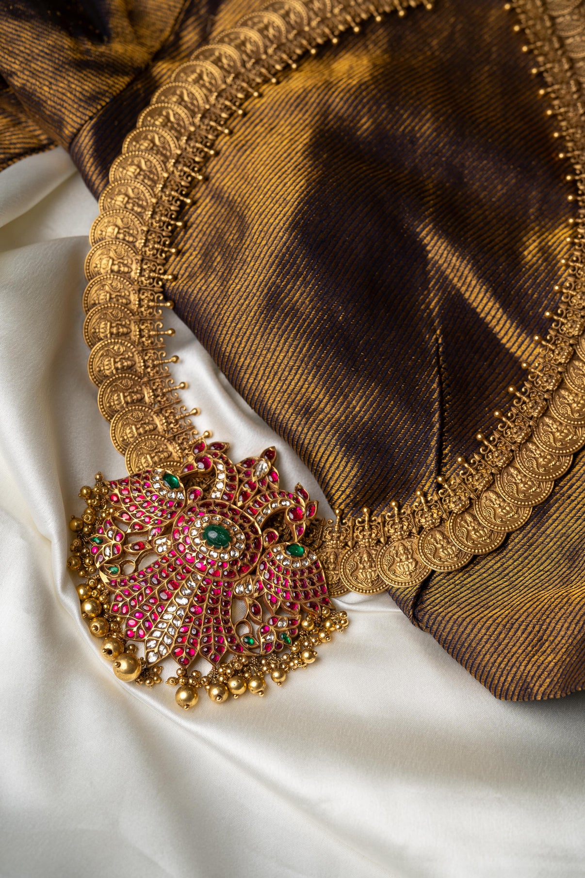 Gandaberunda Necklace – Srishti Fine Jewelry - Gold & Diamonds